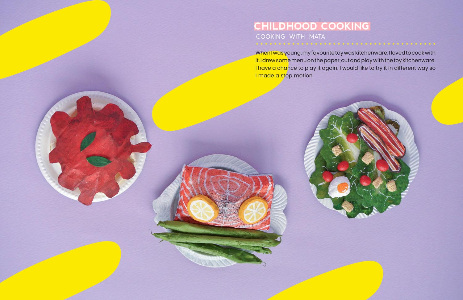 Chilhood cooking stop motion - MATAPITOU STUDIO